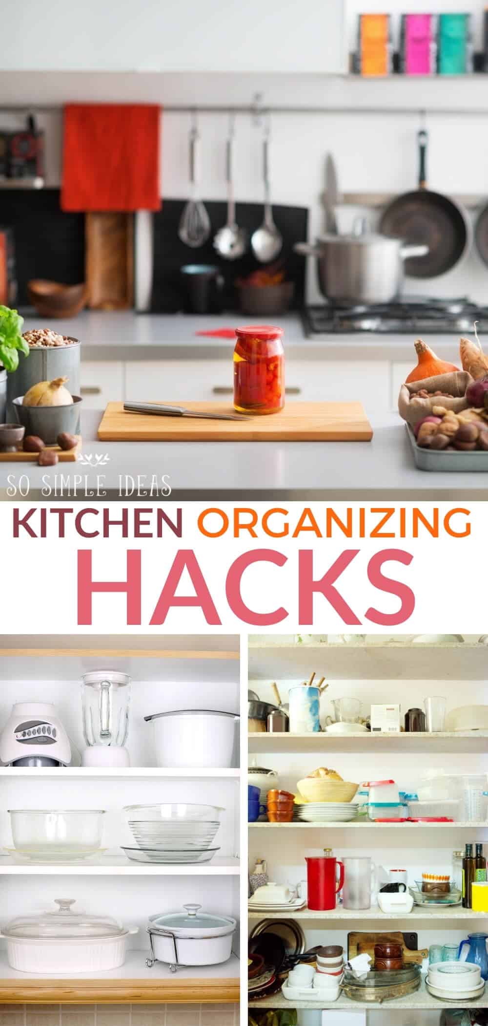 Kitchen Organization Ideas To Do Yourself - So Simple Ideas