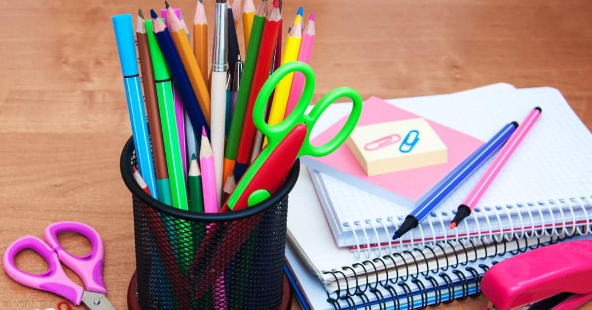 DIY School Hacks for Budget Friendly Essentials - So Simple Ideas