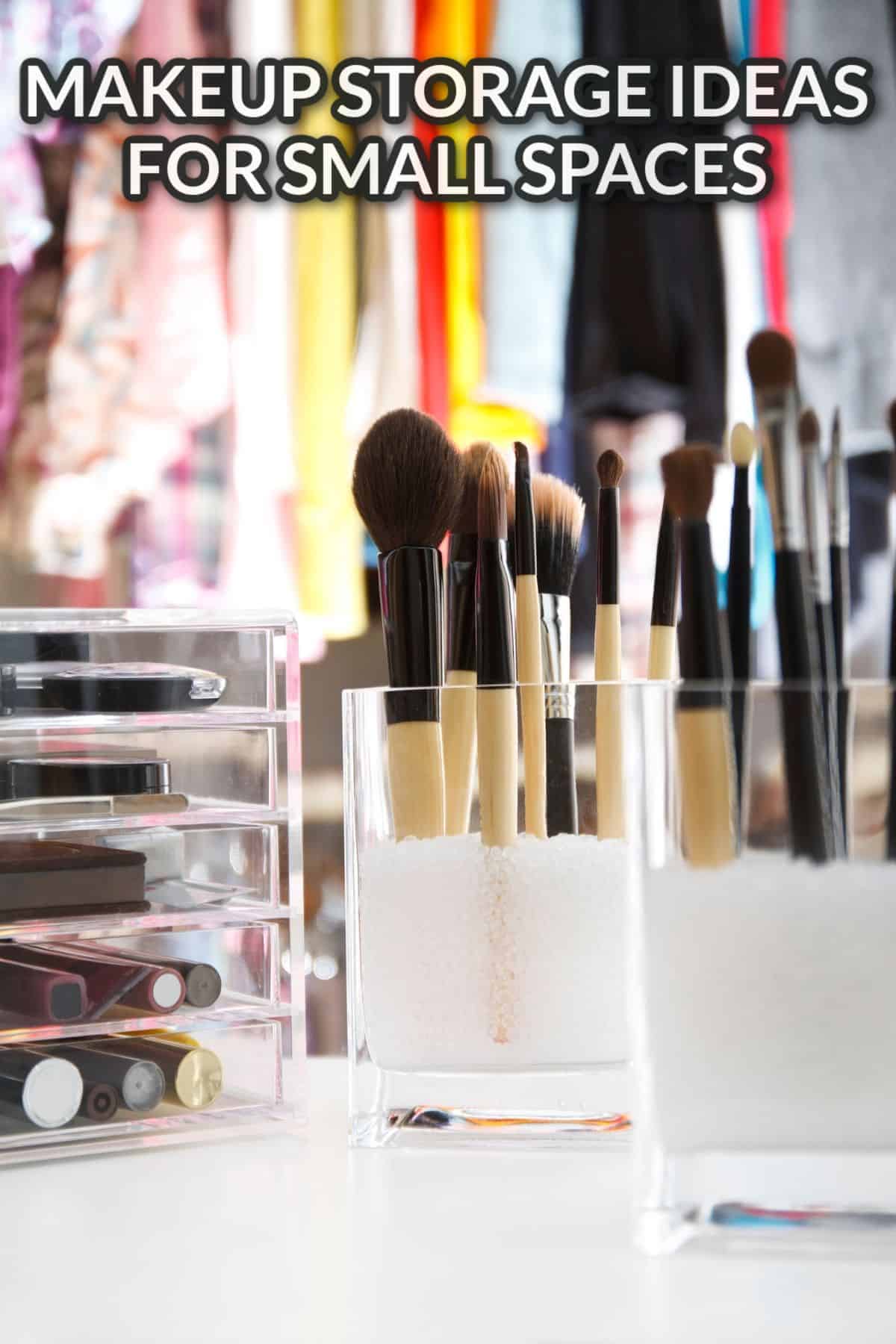 DIY Makeup Storage Ideas For Small Spaces So Simple Ideas