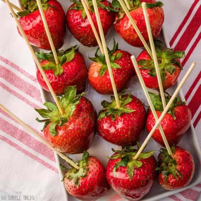 Strawberry Tanghulu Recipe - So Simple Ideas