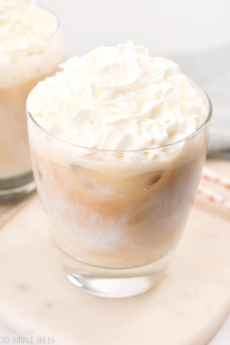 White Chocolate Mocha Starbucks Copycat - So Simple Ideas